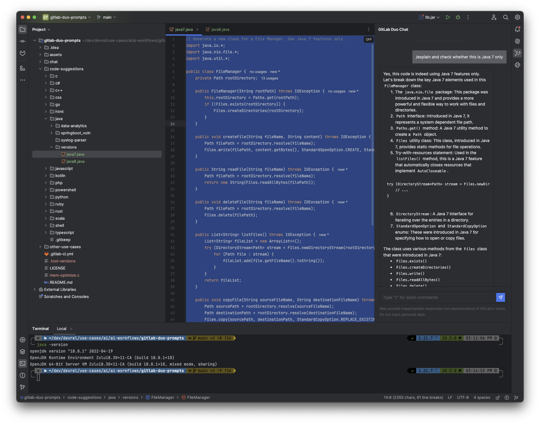 Refactor Code Into Modern Languages With Ai Powered Gitlab Duo Gitlab